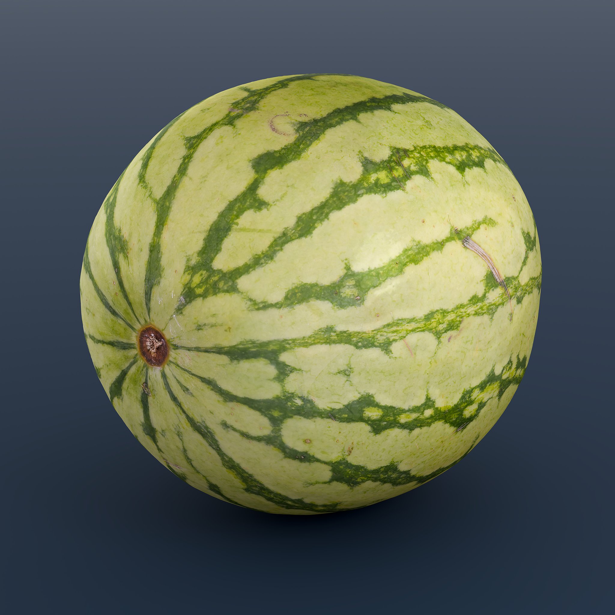 Watermelon Organic Fruit Small Melon | Fruit & Vegetables models ...