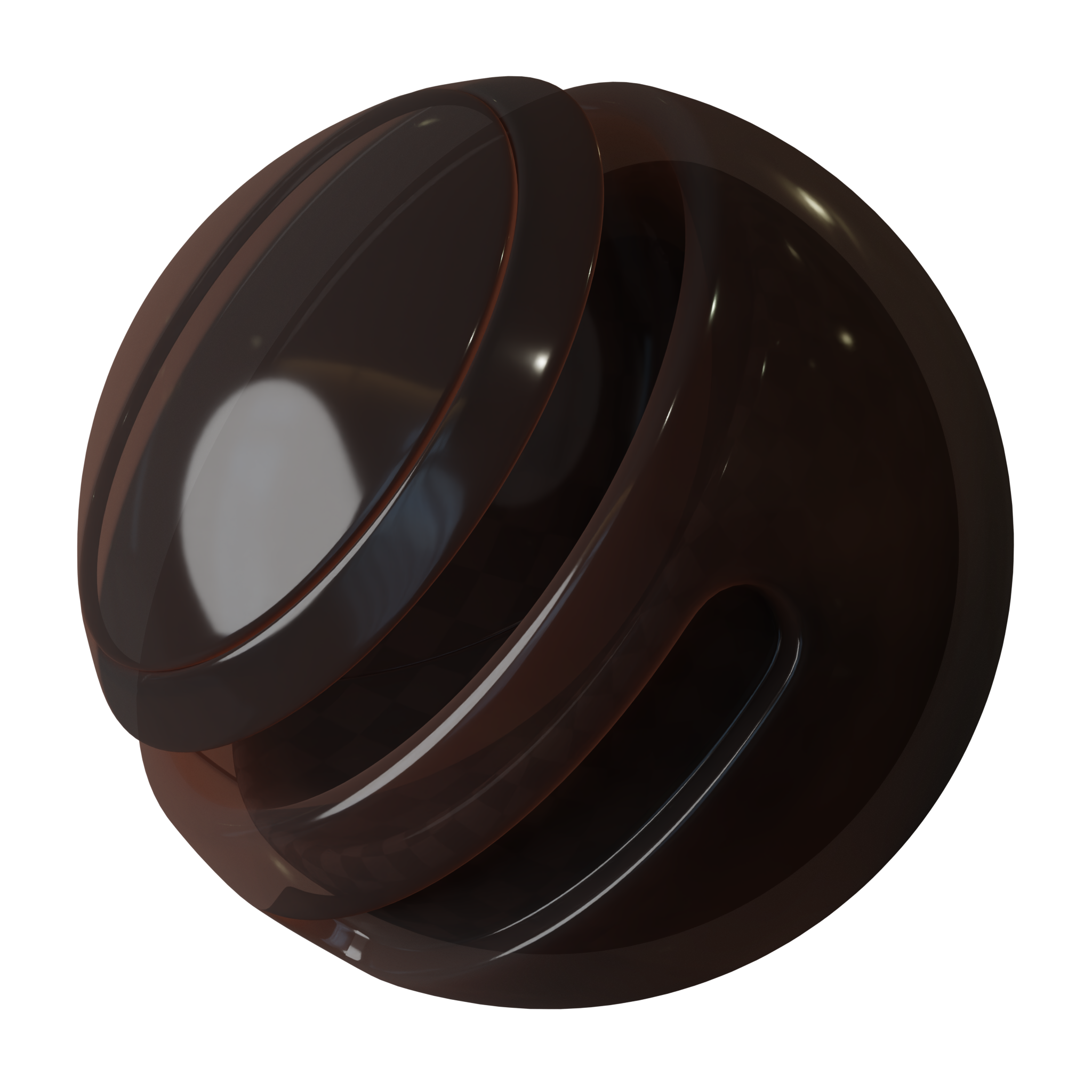 Translucent procedural brown plastic | FREE plastic materials | BlenderKit