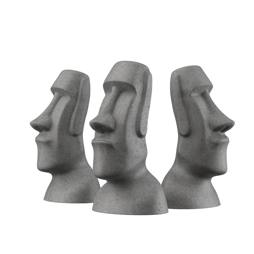 Moai figures | FREE Decoration Sets models | BlenderKit