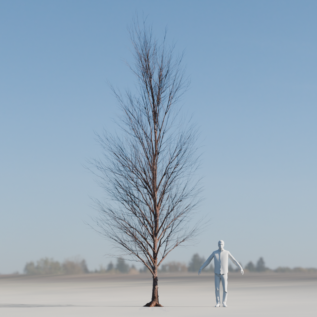 Dry Tree Low Poly Animated | Trees models | BlenderKit