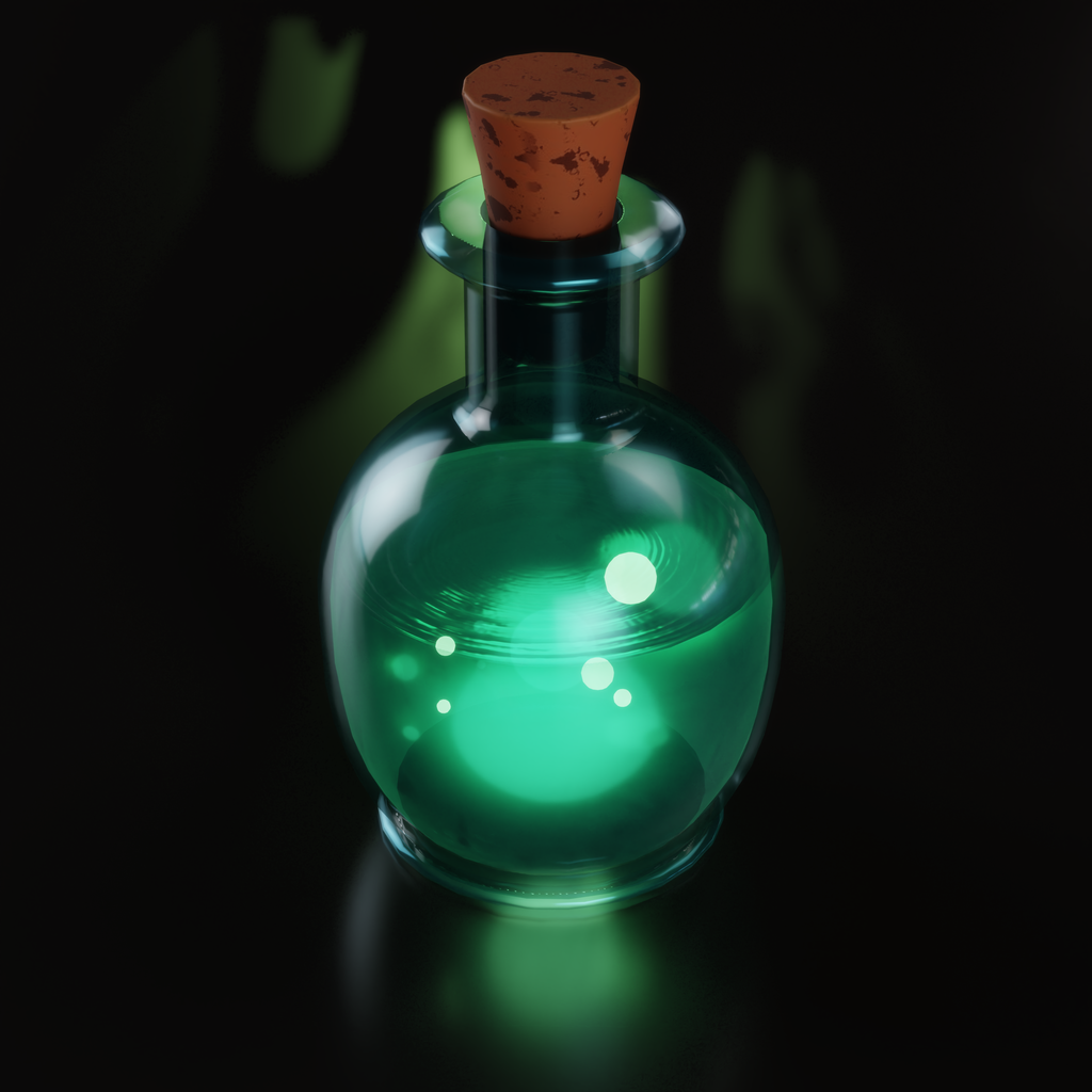 Potion Bottles | Lab Equipment models | BlenderKit