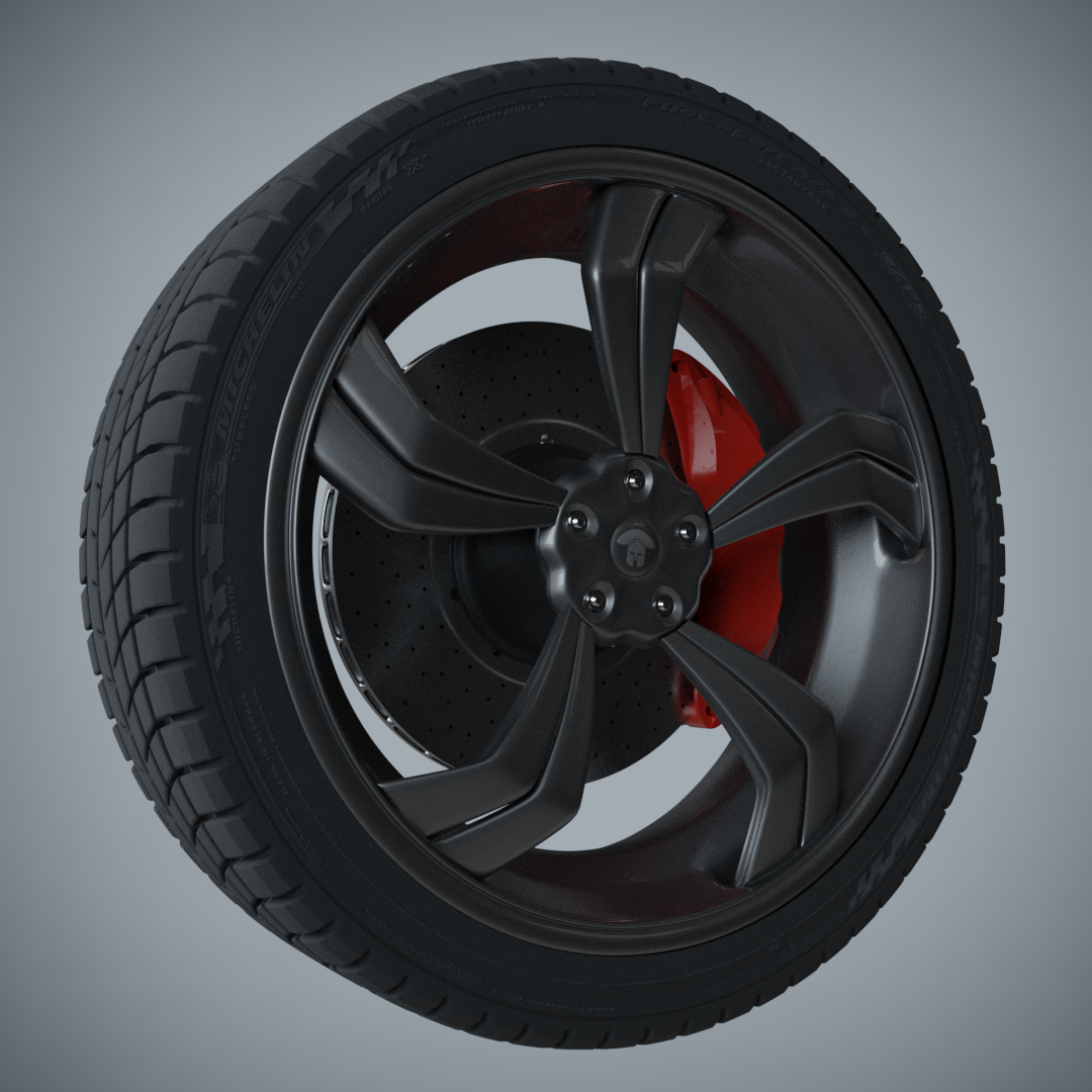 Argos 2Wheel 5 Spokes PL | FREE models | BlenderKit