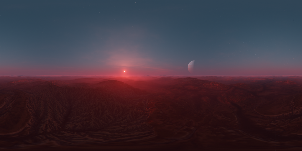 Sci-Fi Alien Planet Landscape | FREE Futuristic Environments HDRis ...