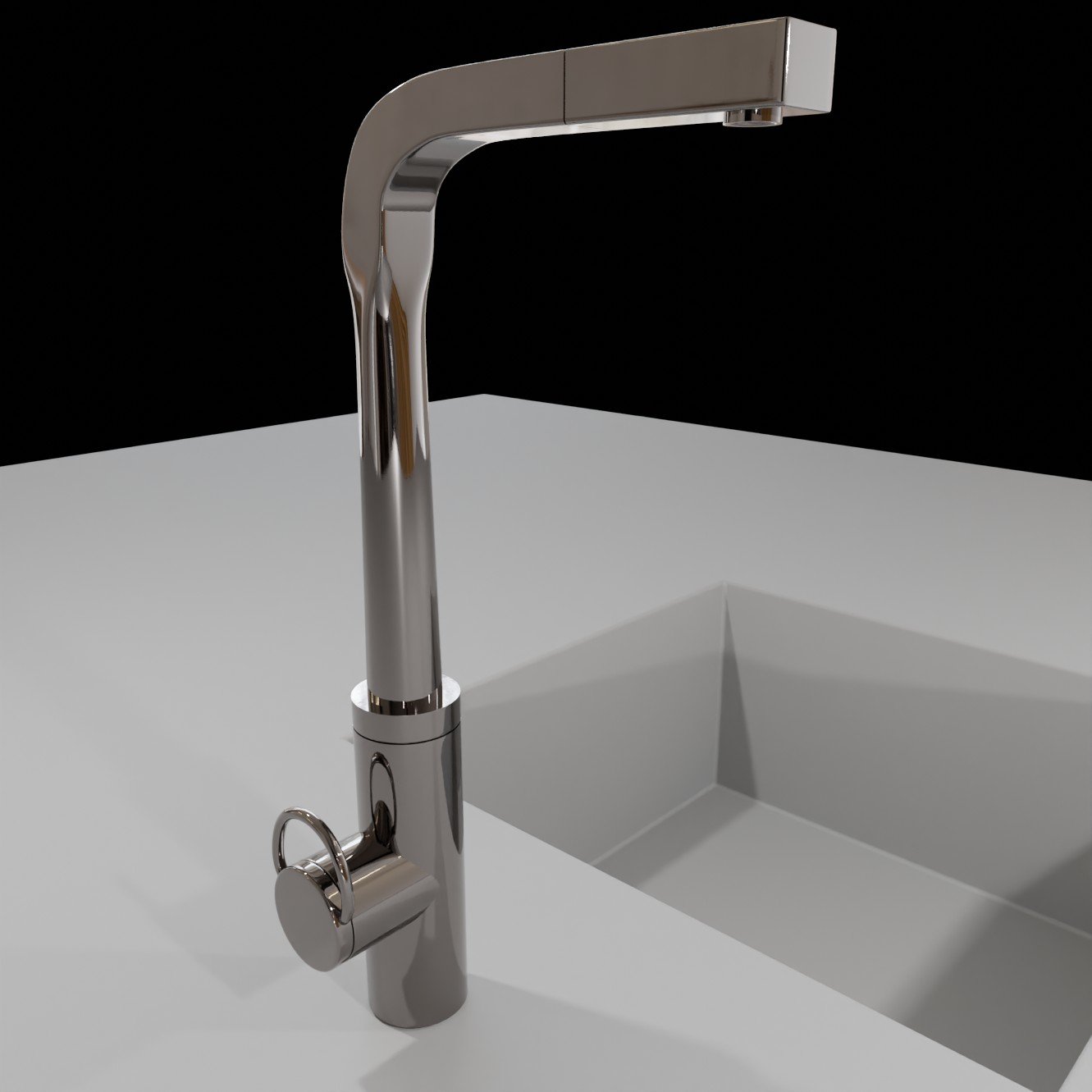 Kitchen faucet | Kitchen Sinks models | BlenderKit