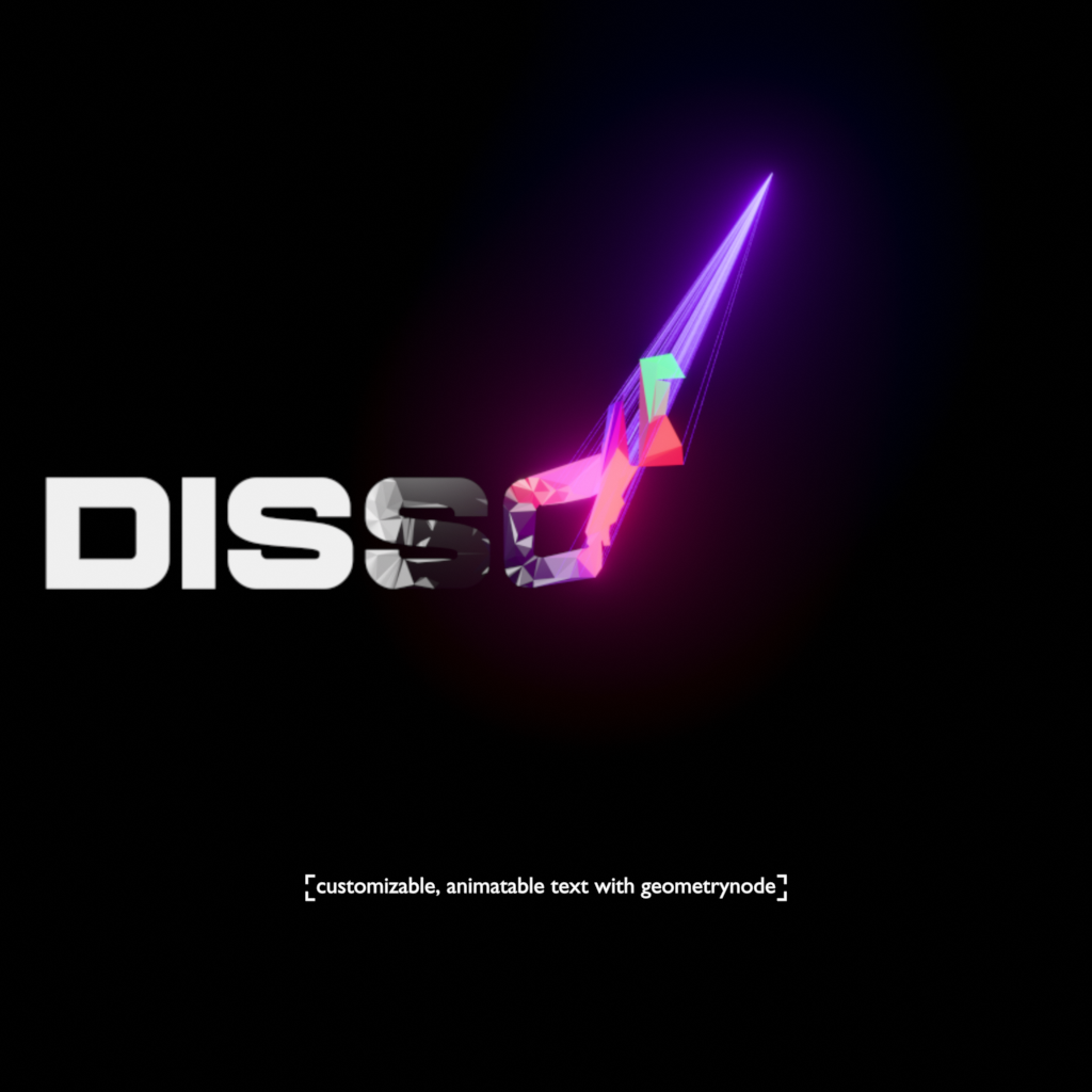 Dynamic Laser Scanning Typography | FREE Typography scenes | BlenderKit