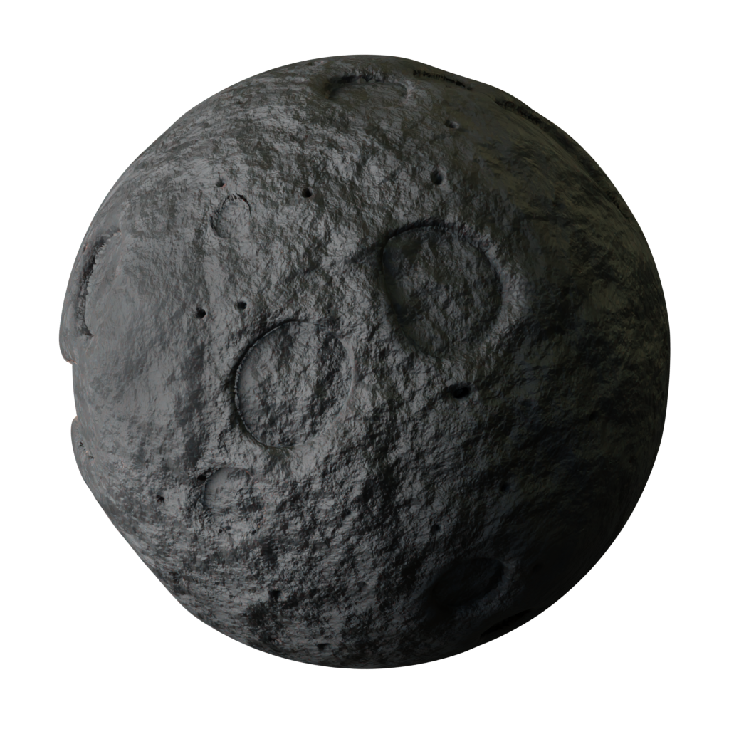 Asteroid Stone | FREE stone materials | BlenderKit