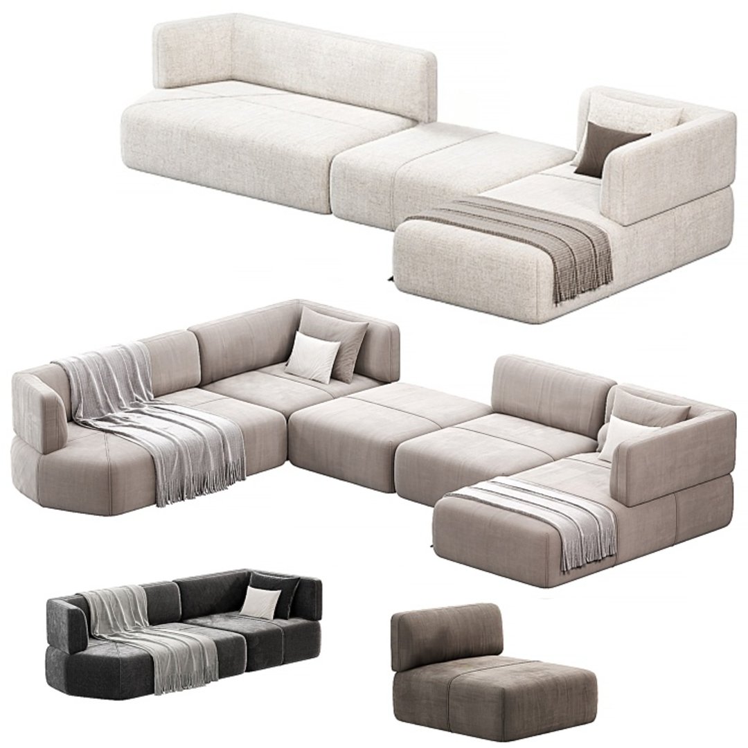 Modular Sofa | Sofas models | BlenderKit