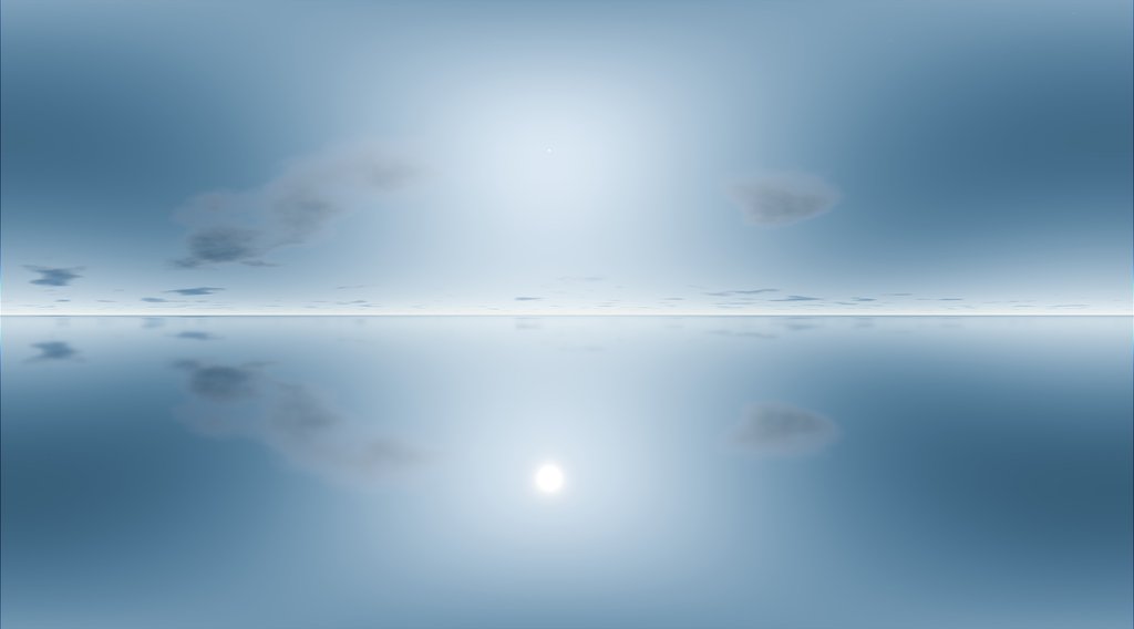 Clear Sky Ocean Reflection | Water Environments HDRis | BlenderKit