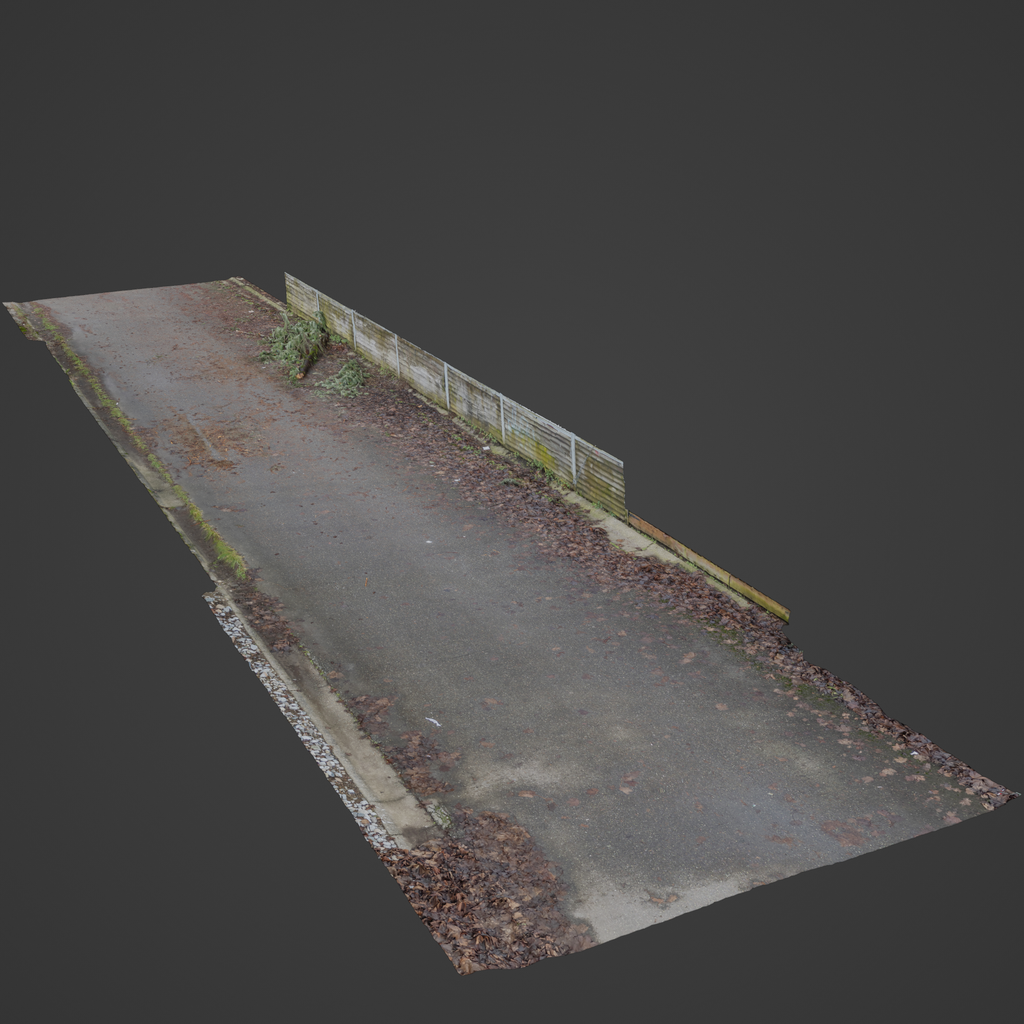 Alley Road Photoscan 1 | Nature models | BlenderKit