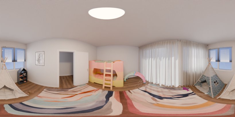 Kidsroom Day | Interiors HDRis | BlenderKit