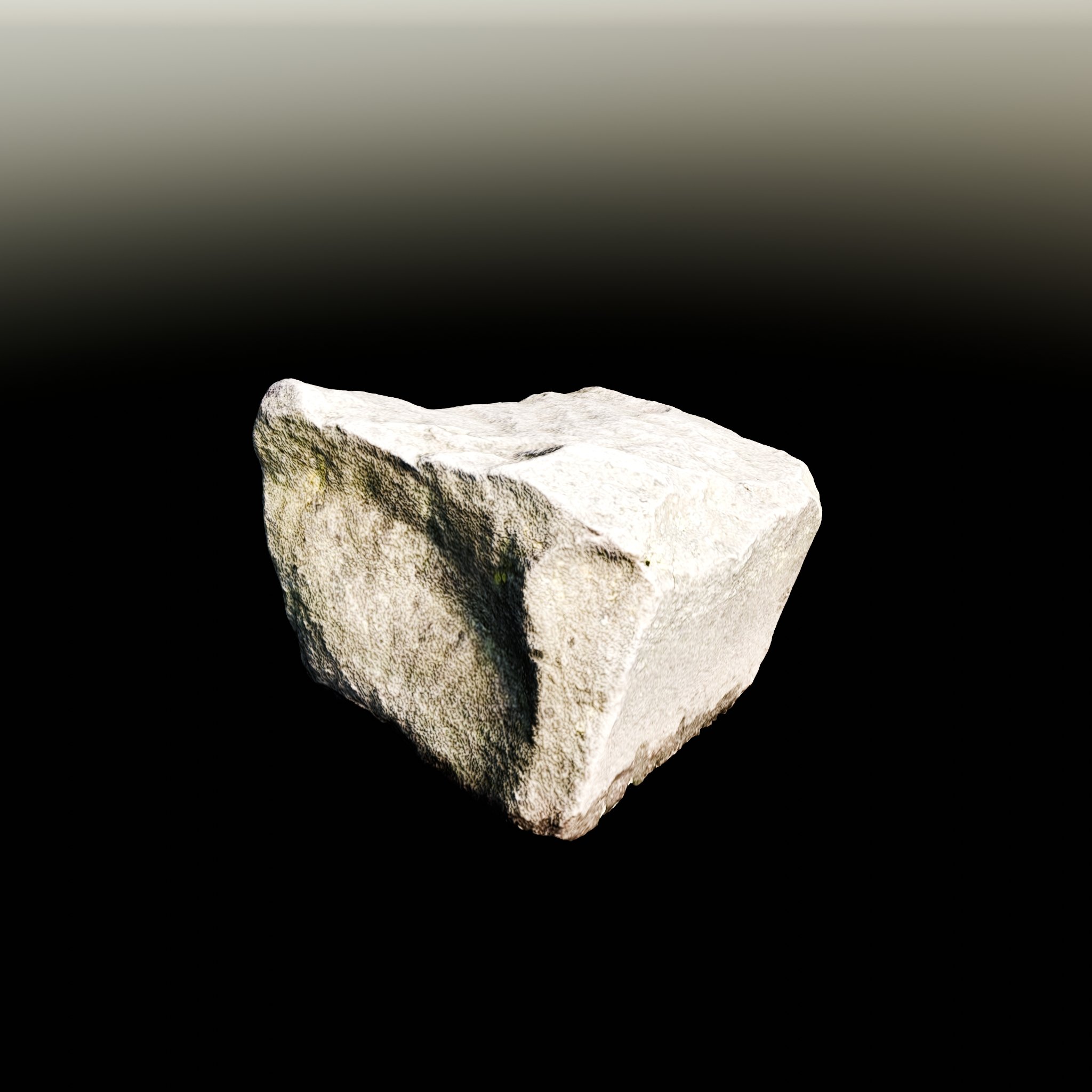 Square Shaped Stone Block | FREE Nature models | BlenderKit