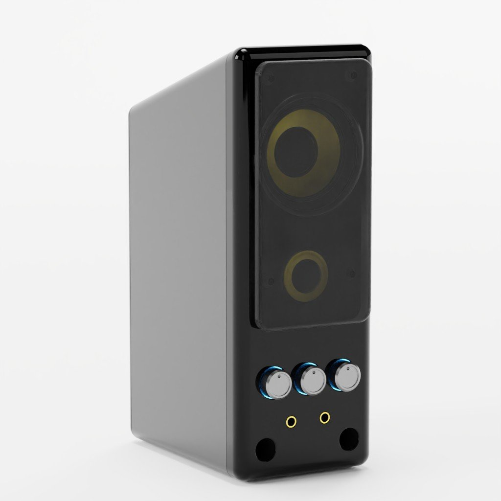 PC Speaker | Audio Devices models | BlenderKit