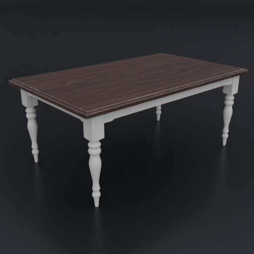 Farmhouse table | FREE Tables models | BlenderKit