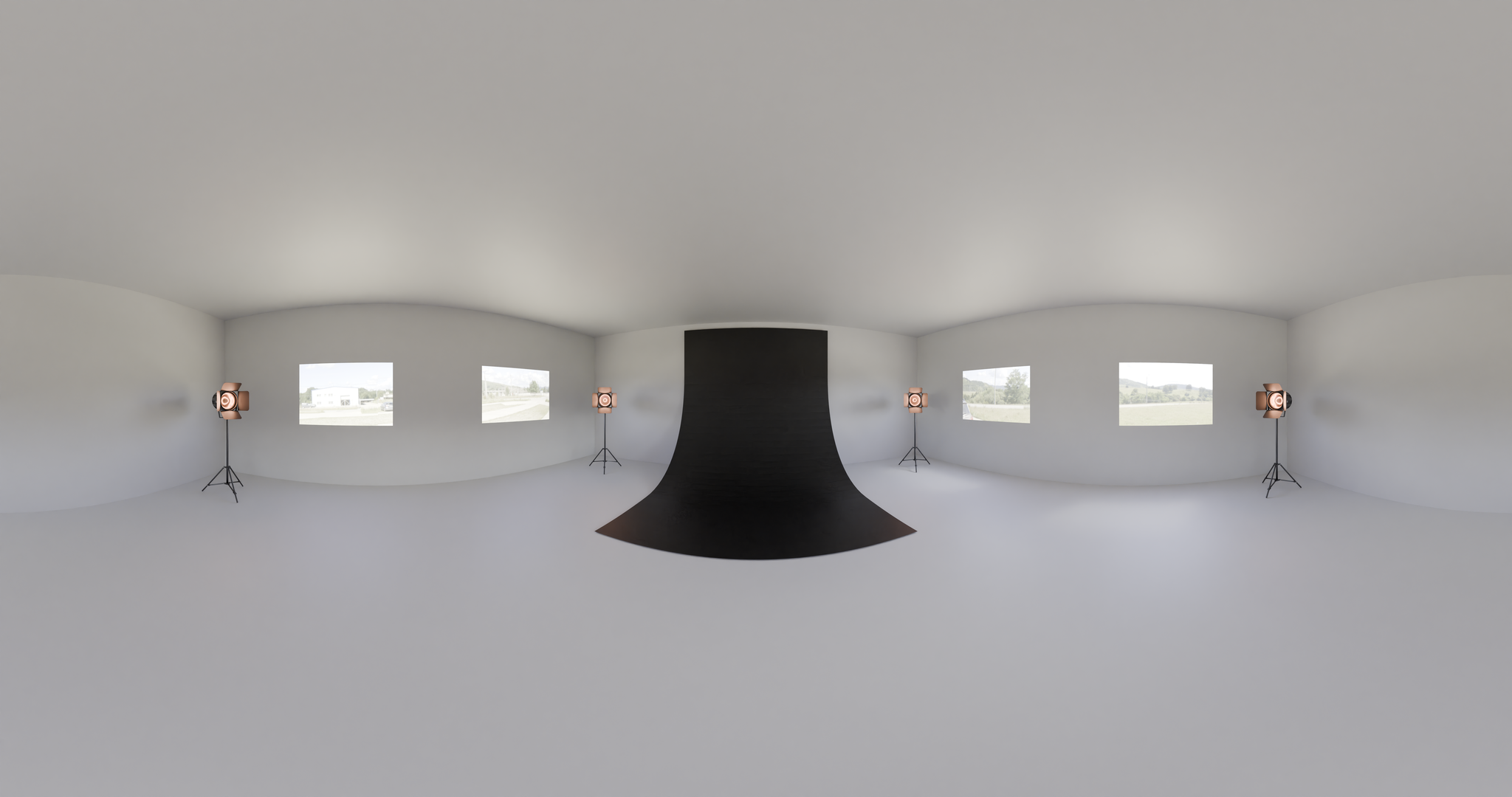 Big Light Up Studio Clean Light | FREE Studio HDRis | BlenderKit