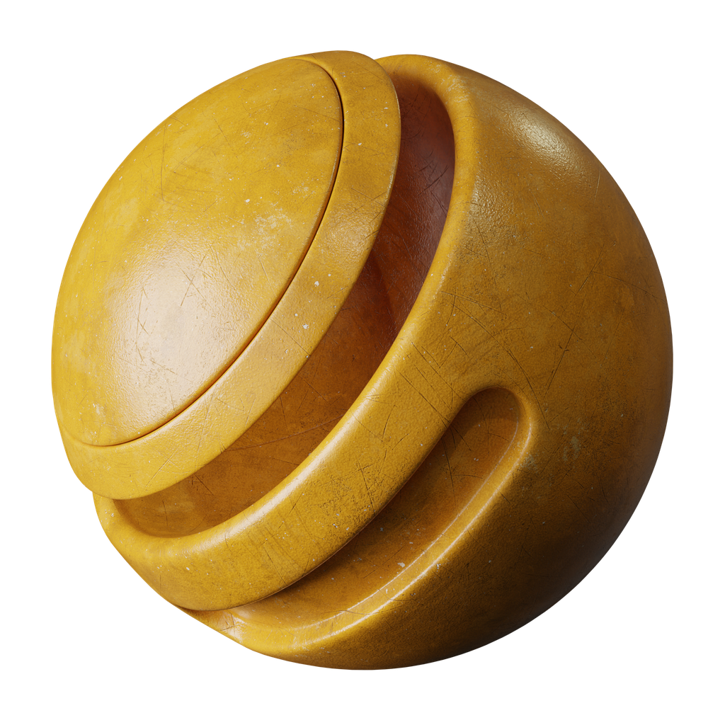 Orange old metal | FREE metal materials | BlenderKit