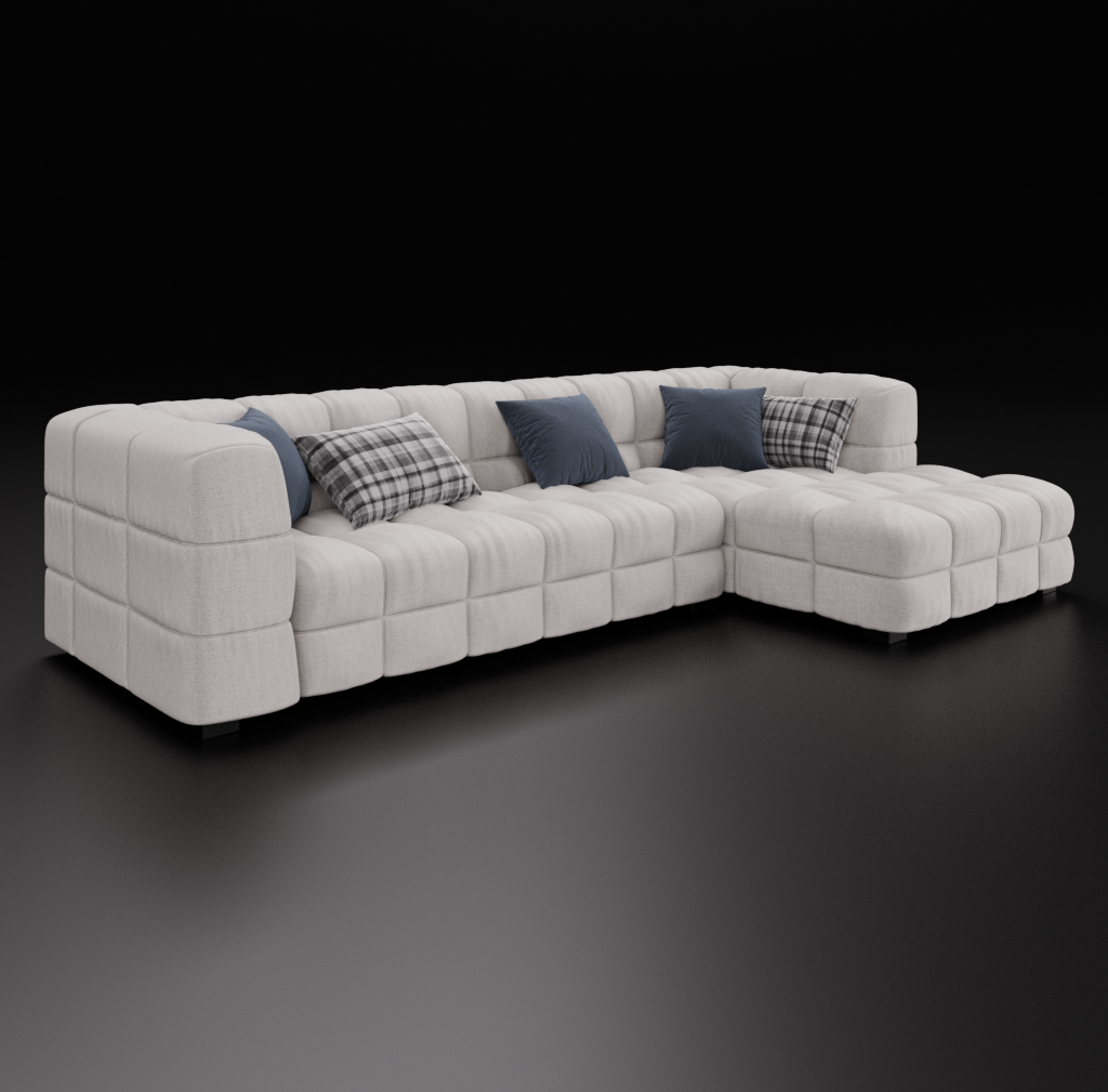Corner Sofa Windsor & Co. | Sofas models | BlenderKit
