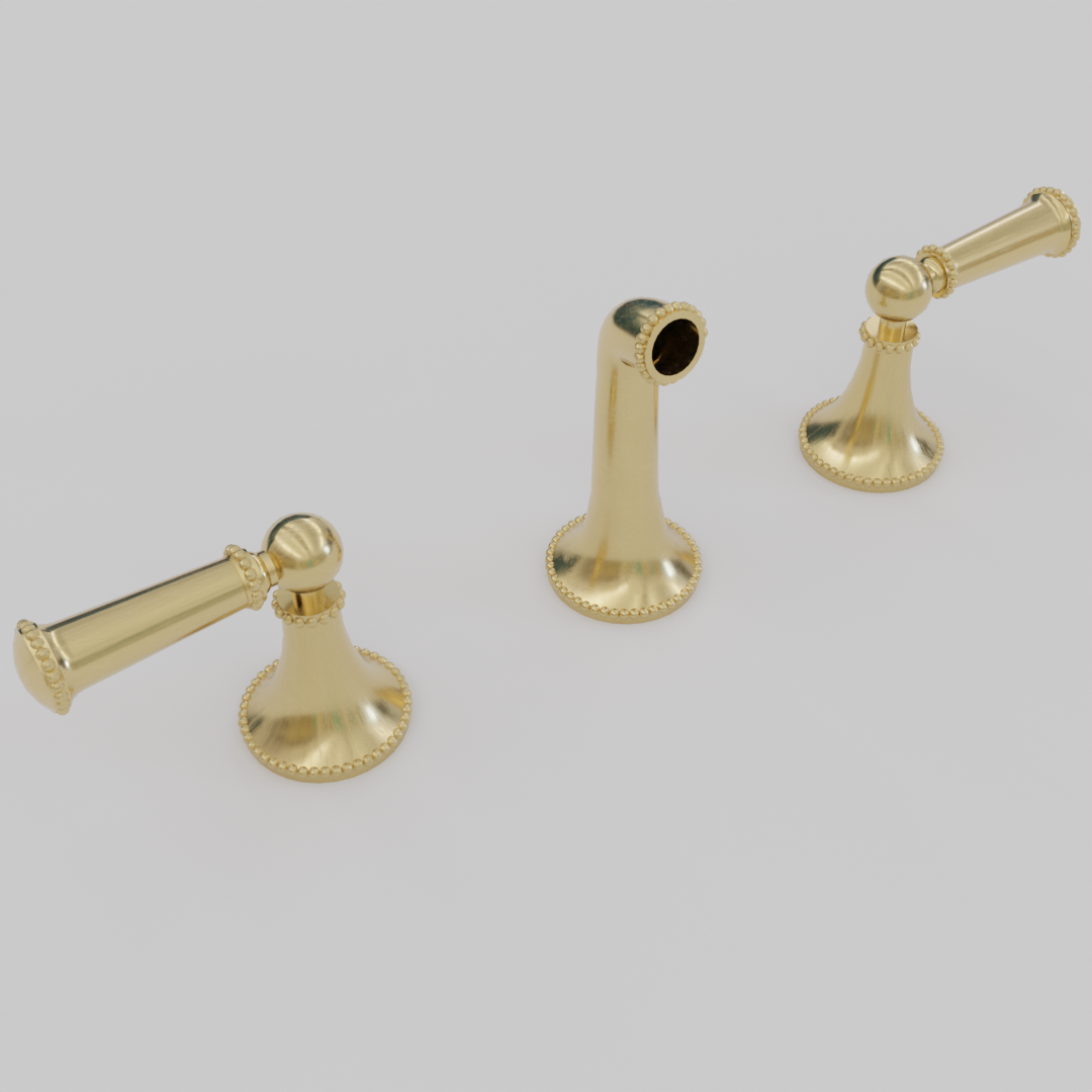 Fancy basin tap/faucet | Bathroom Faucets models | BlenderKit