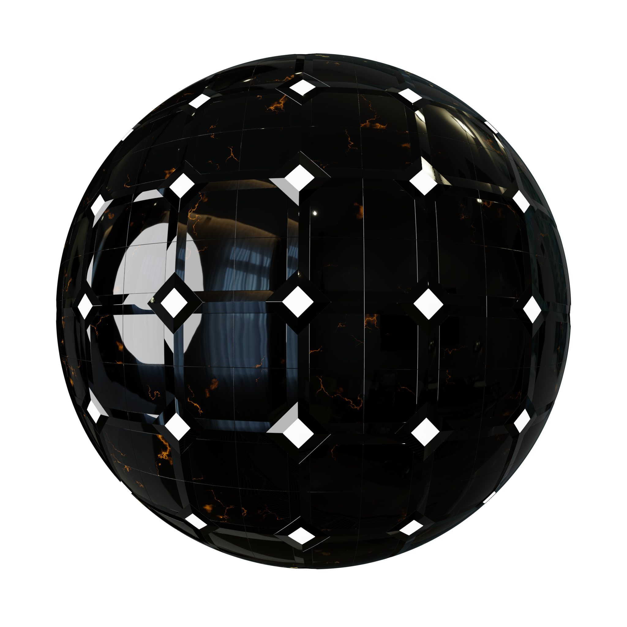 Ceiling with lights | FREE tiles materials | BlenderKit
