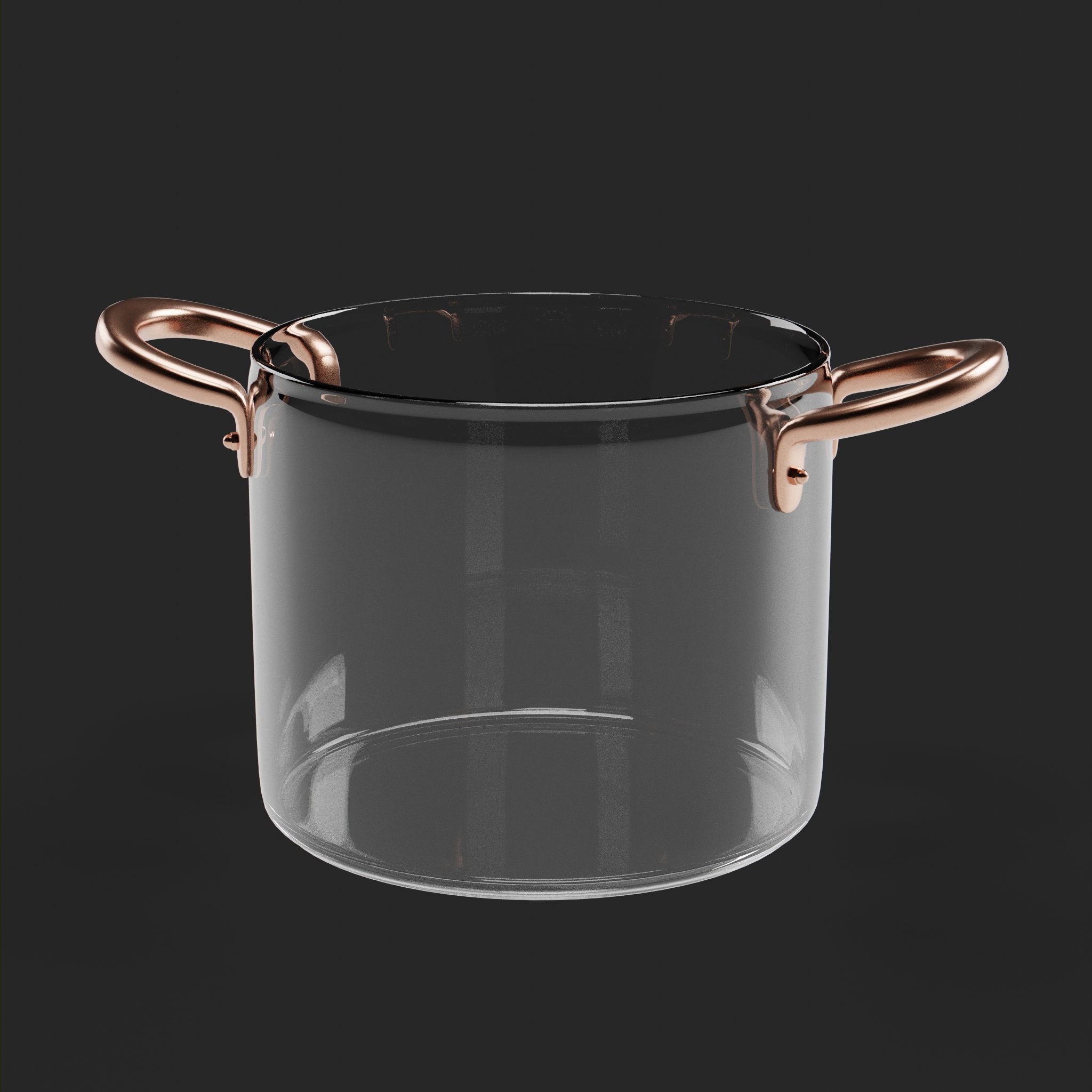 Glass Pot | FREE Kitchenware models | BlenderKit