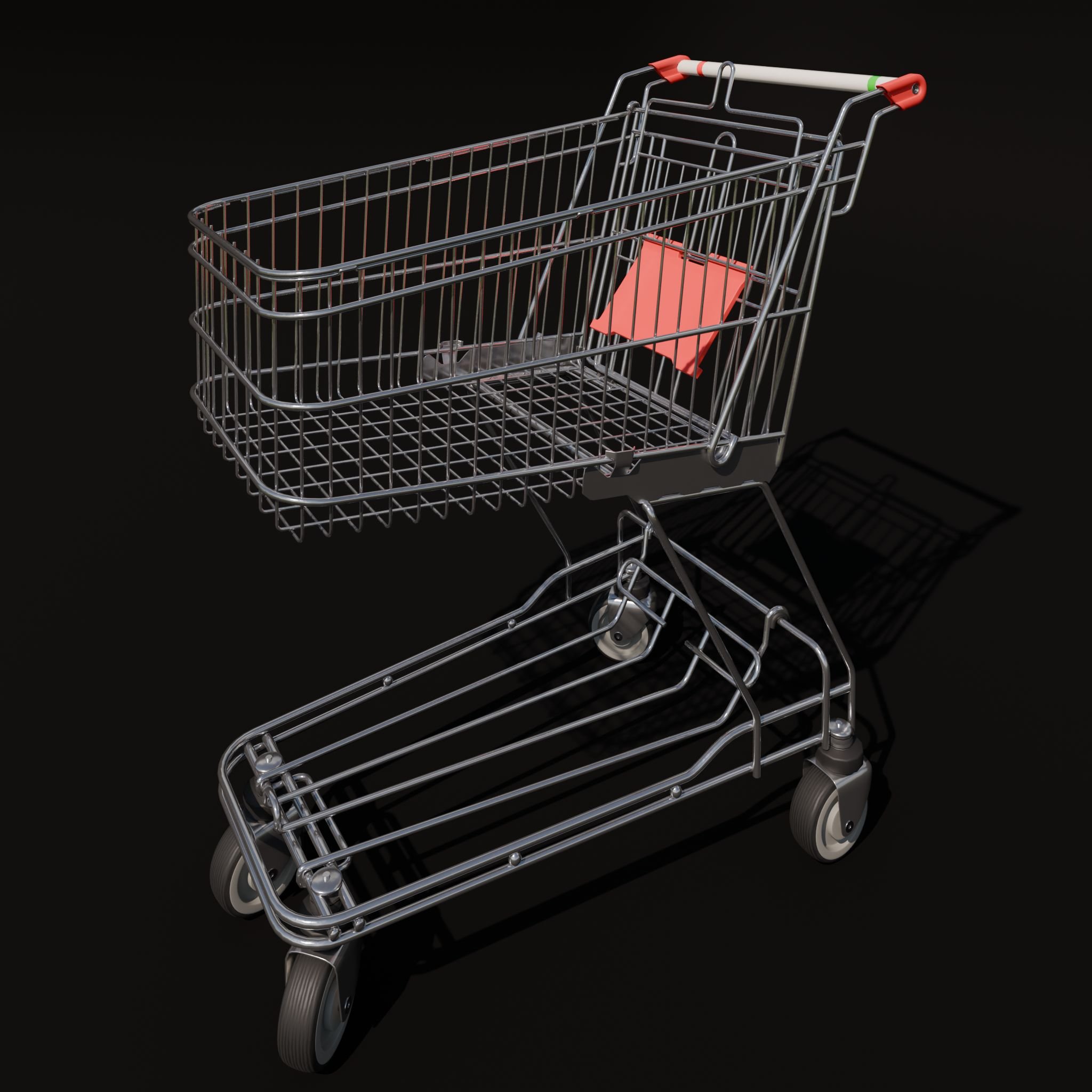 Shopping Cart | Industrial models | BlenderKit