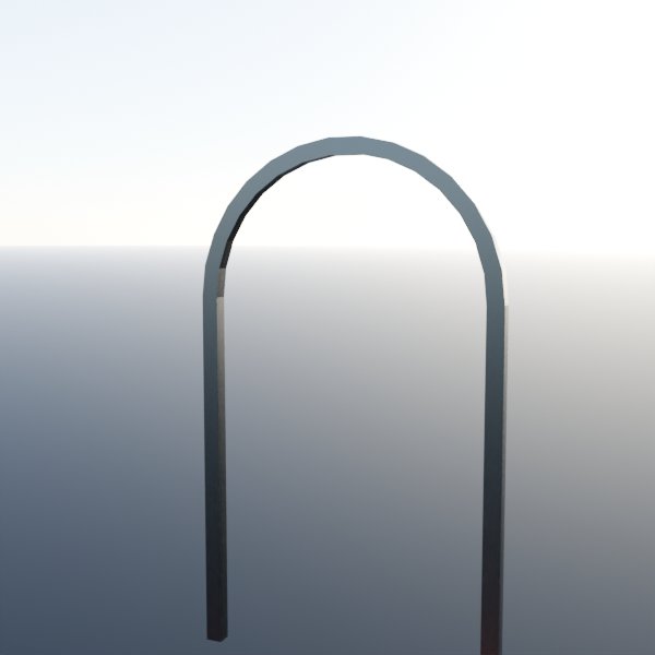 arc | FREE Geometry Nodes Mesh Generators Node Groups | BlenderKit