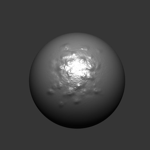 NS Metal Damage surface bumps grain | metal brushes | BlenderKit