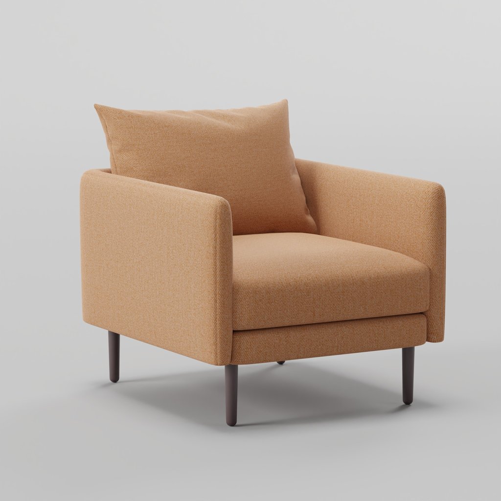 Sofa 105 fango 1 | Sofas models | BlenderKit