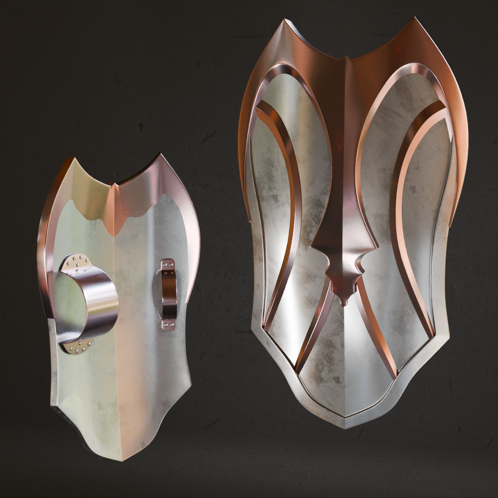 MK Shield 035 | Historical Weapons models | BlenderKit