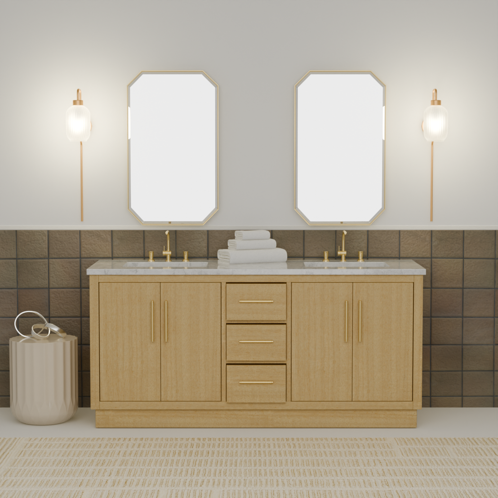 Bathroom Vanity Scene | Interior scenes | BlenderKit