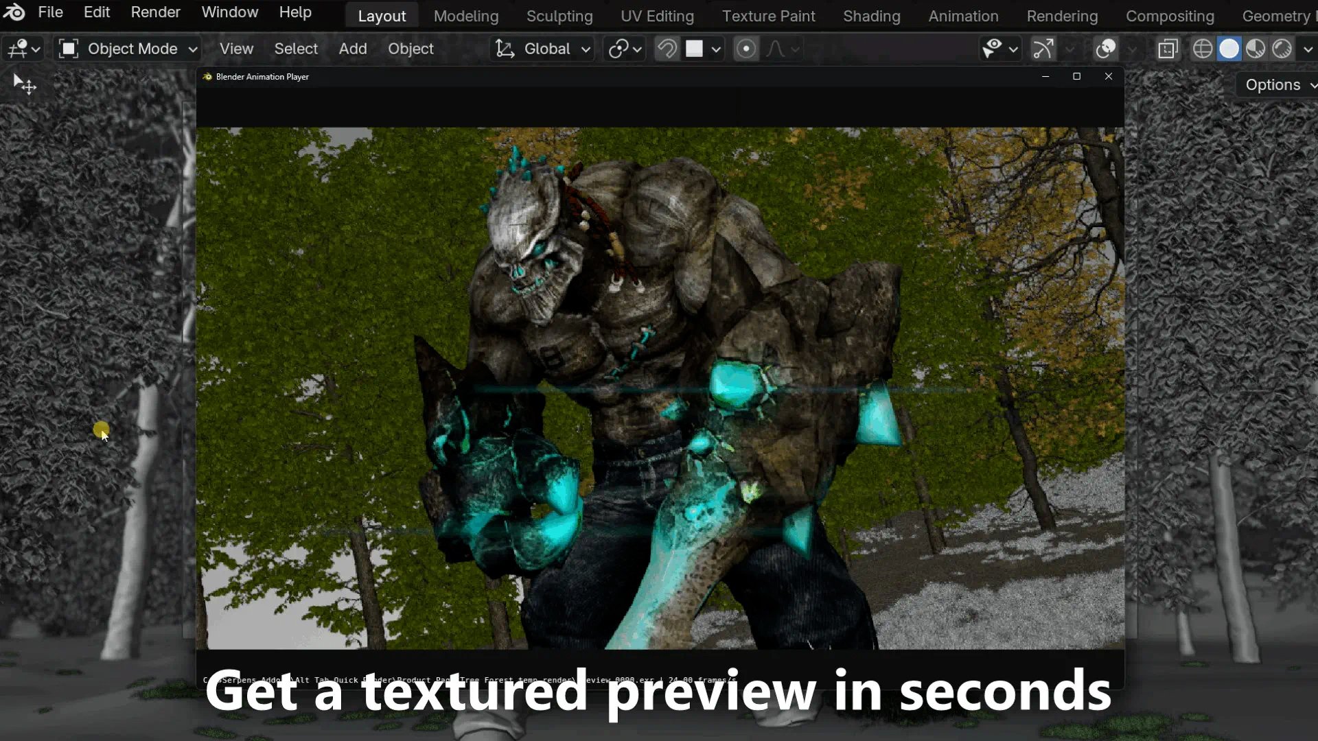 Quick Render Preview | BlenderKit