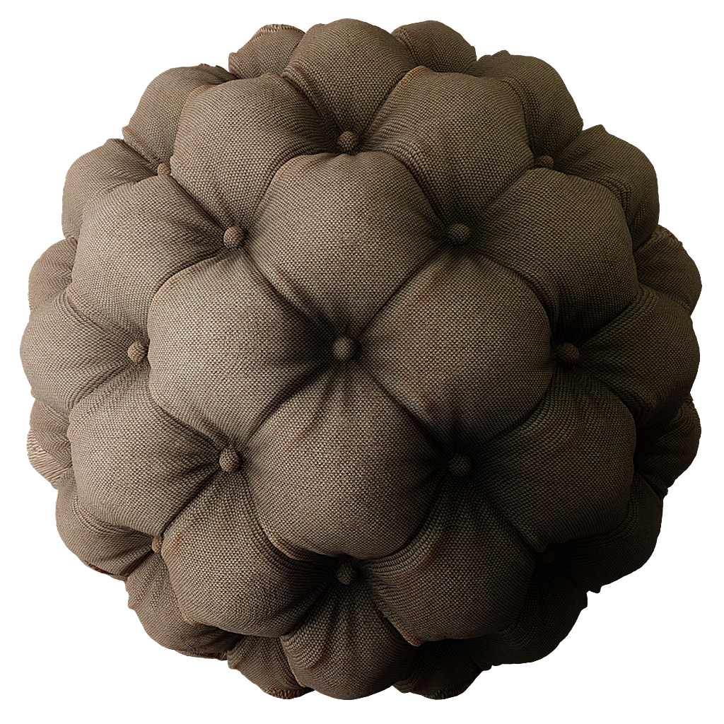 Fabric Deep Buttoning Light Tan | FREE Texture Fabric 3D Materials ...