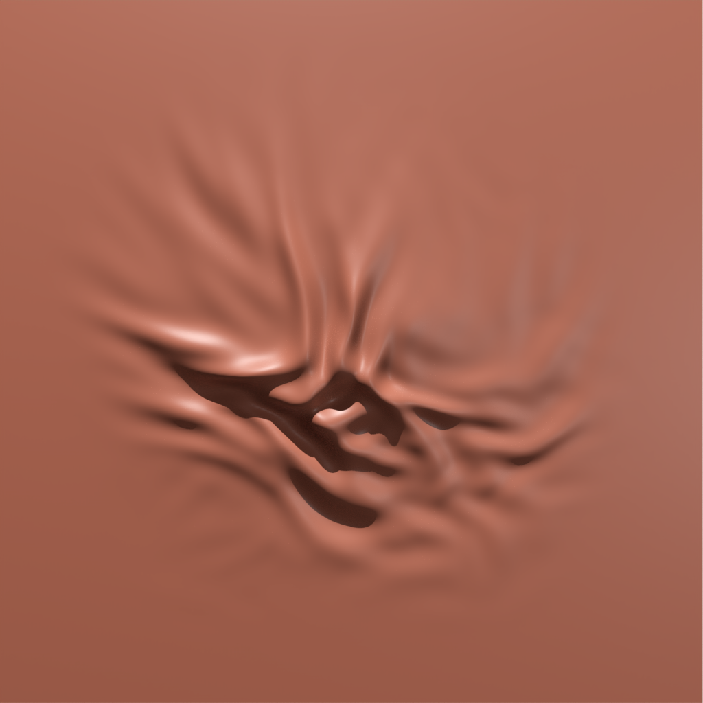 Bunched-up cloth folds | fabric brushes | BlenderKit