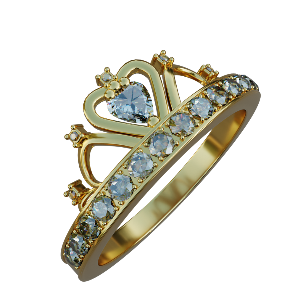Quenn ring | Accessories models | BlenderKit