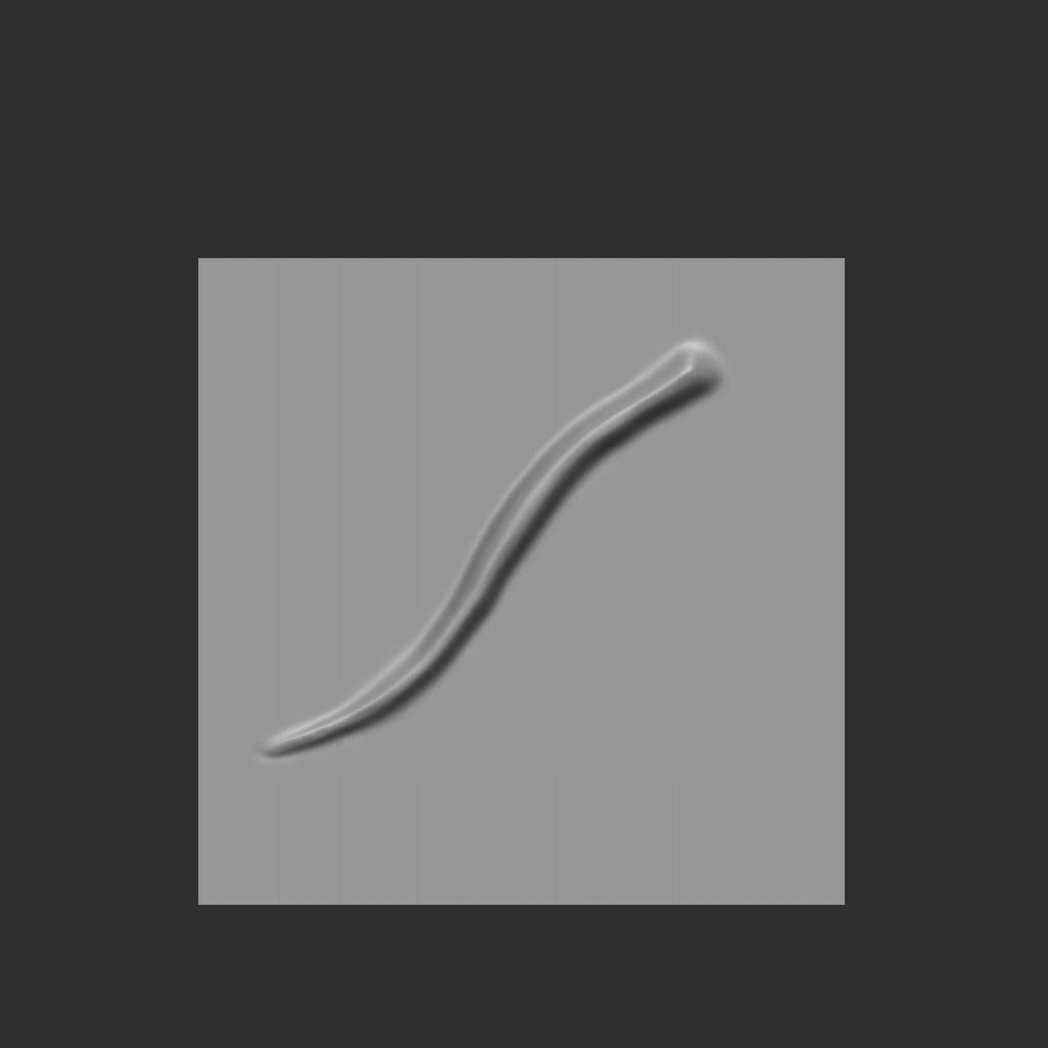 NS Stylized male hair strand simple | Human Hair & Nails brushes ...