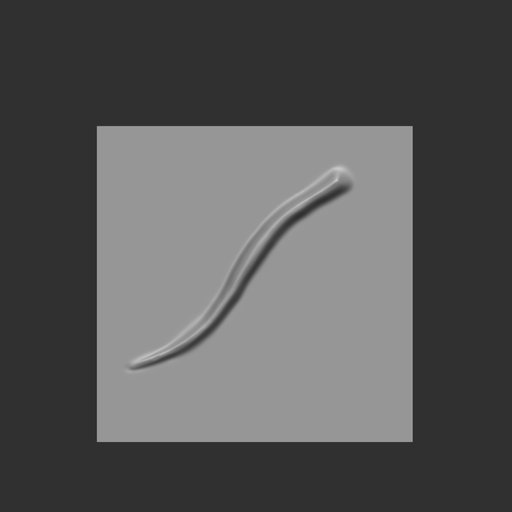 NS Stylized male hair strand simple | Human Hair & Nails brushes ...