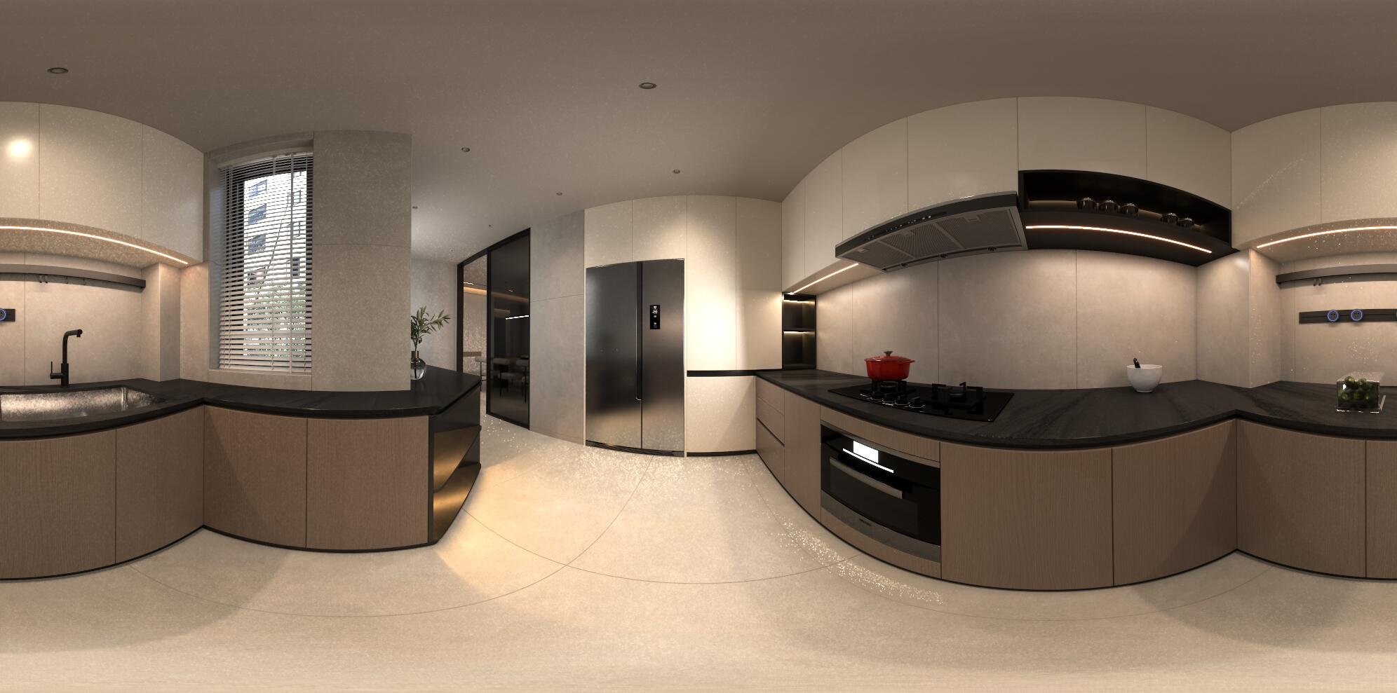 Kitchen | Interiors HDRis | BlenderKit