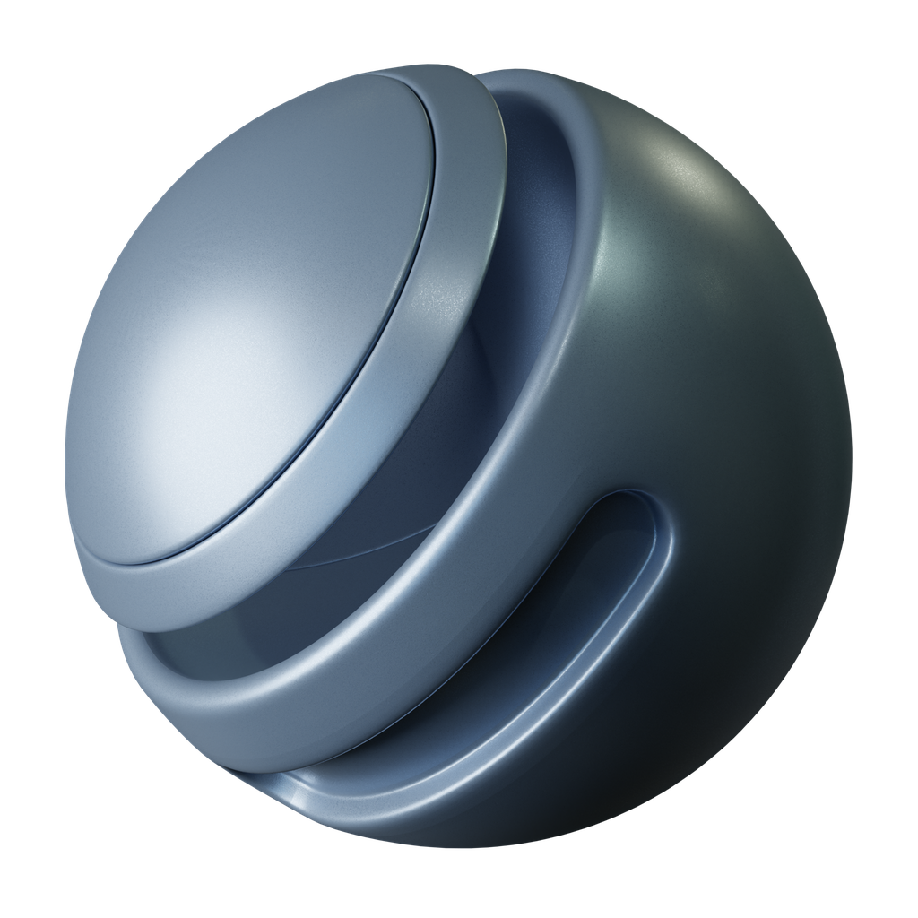 Light blue metallic plastic | FREE plastic materials | BlenderKit