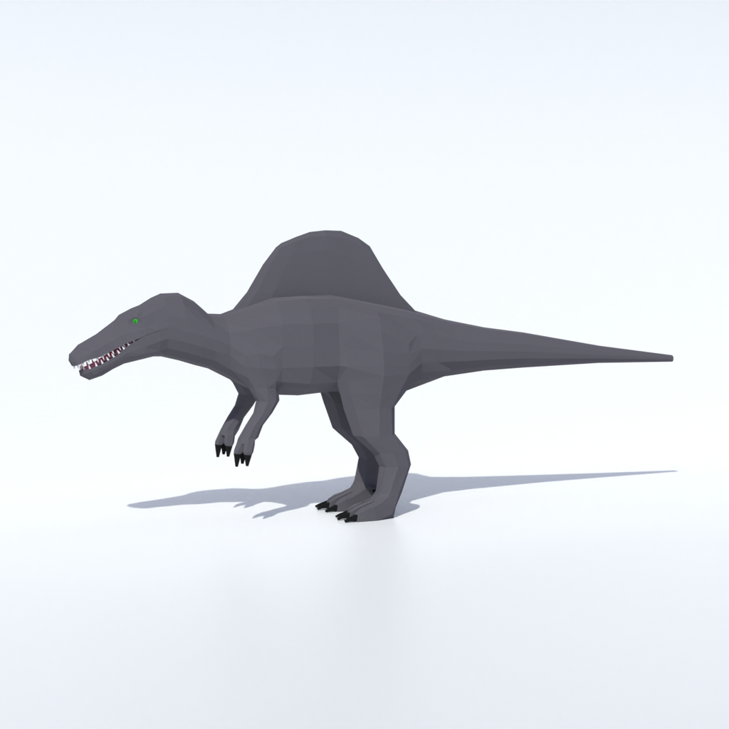 Spinosaurus dinosaur | Dinosaurs models | BlenderKit