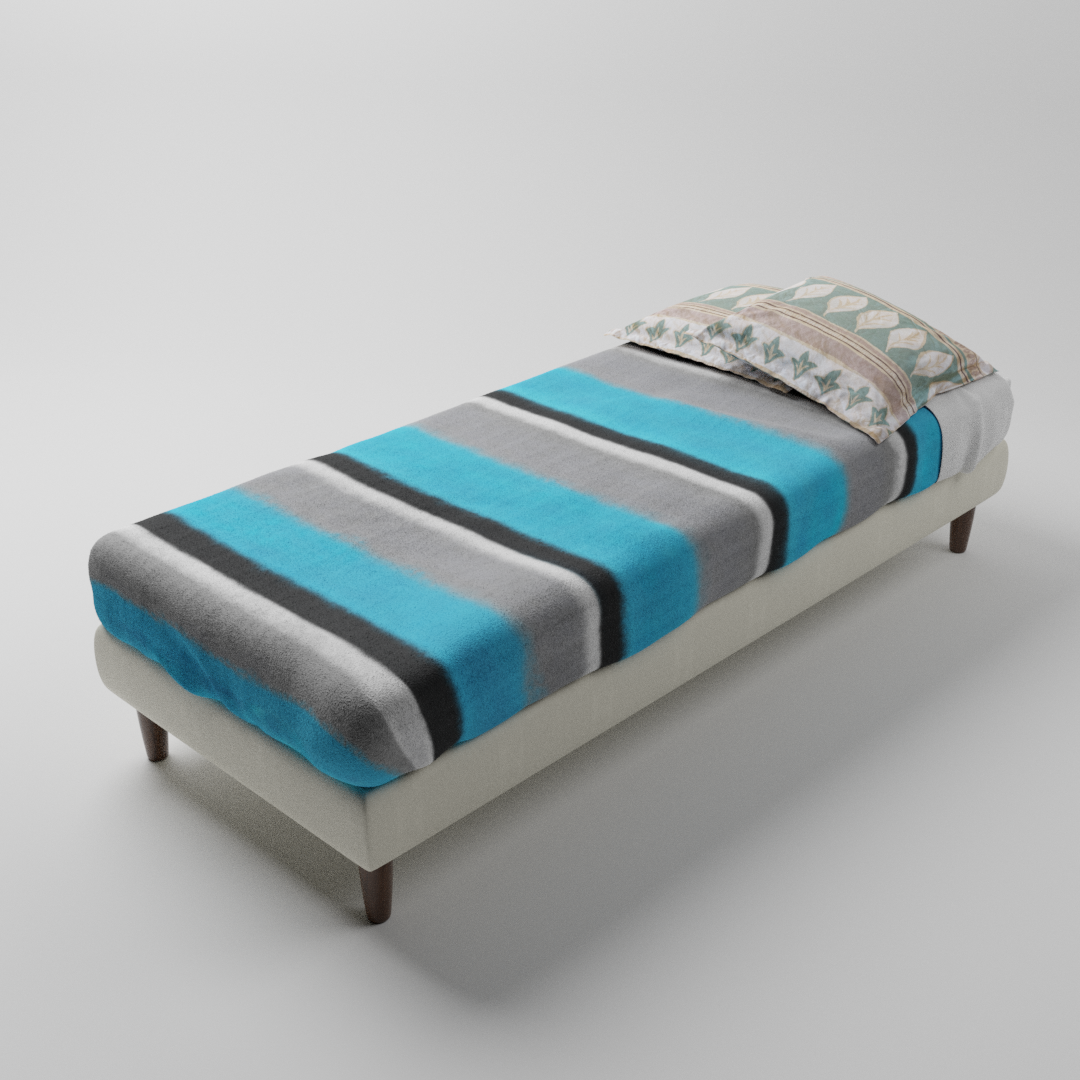 Simple Bed | FREE Beds models | BlenderKit