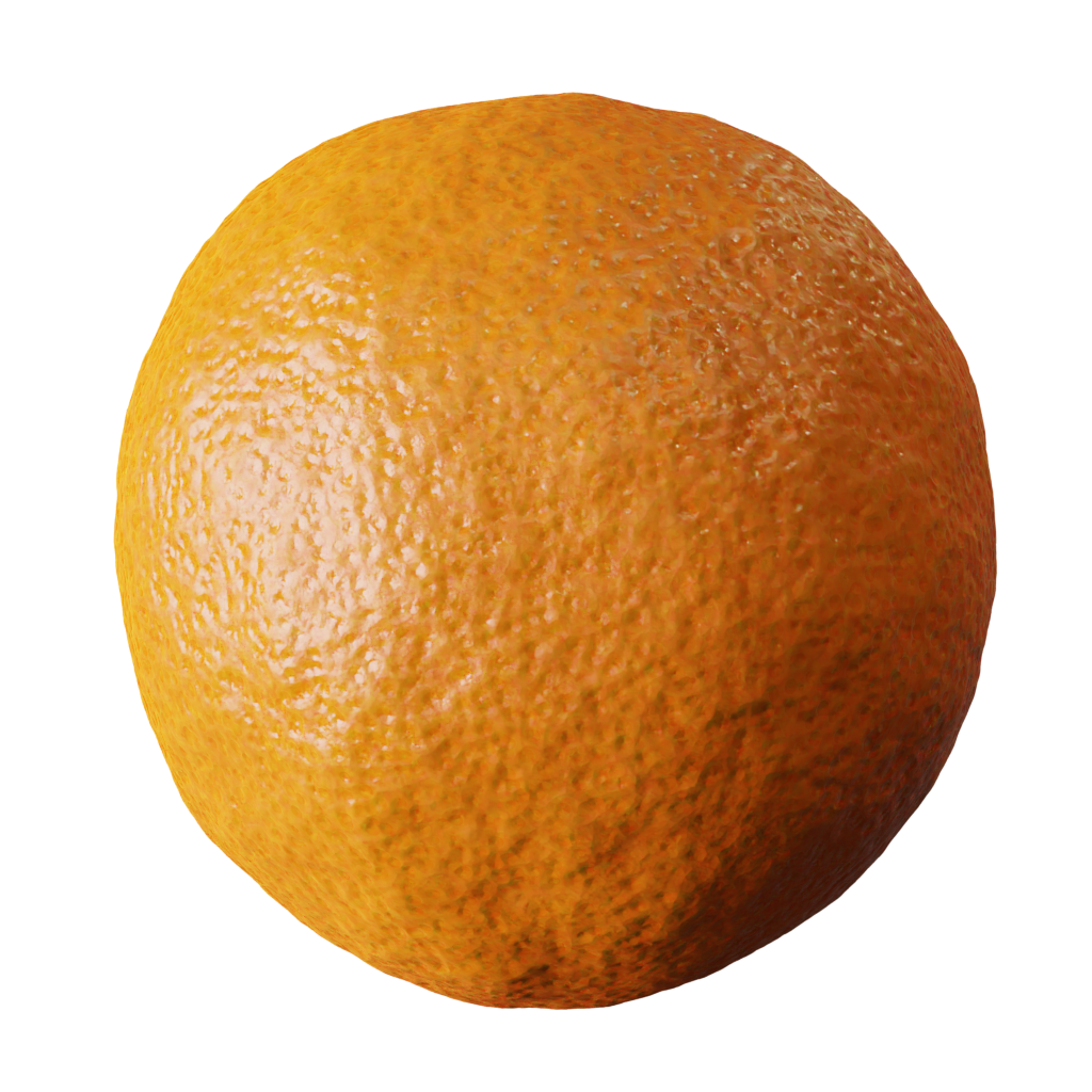 Procedural Orange Peel | FREE food materials | BlenderKit