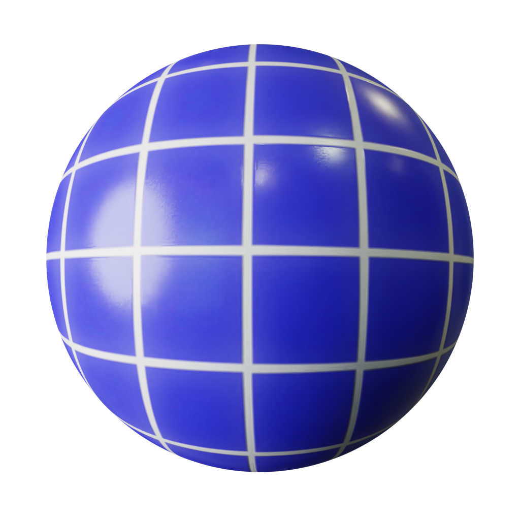 Small blue tiles | FREE tiles materials | BlenderKit