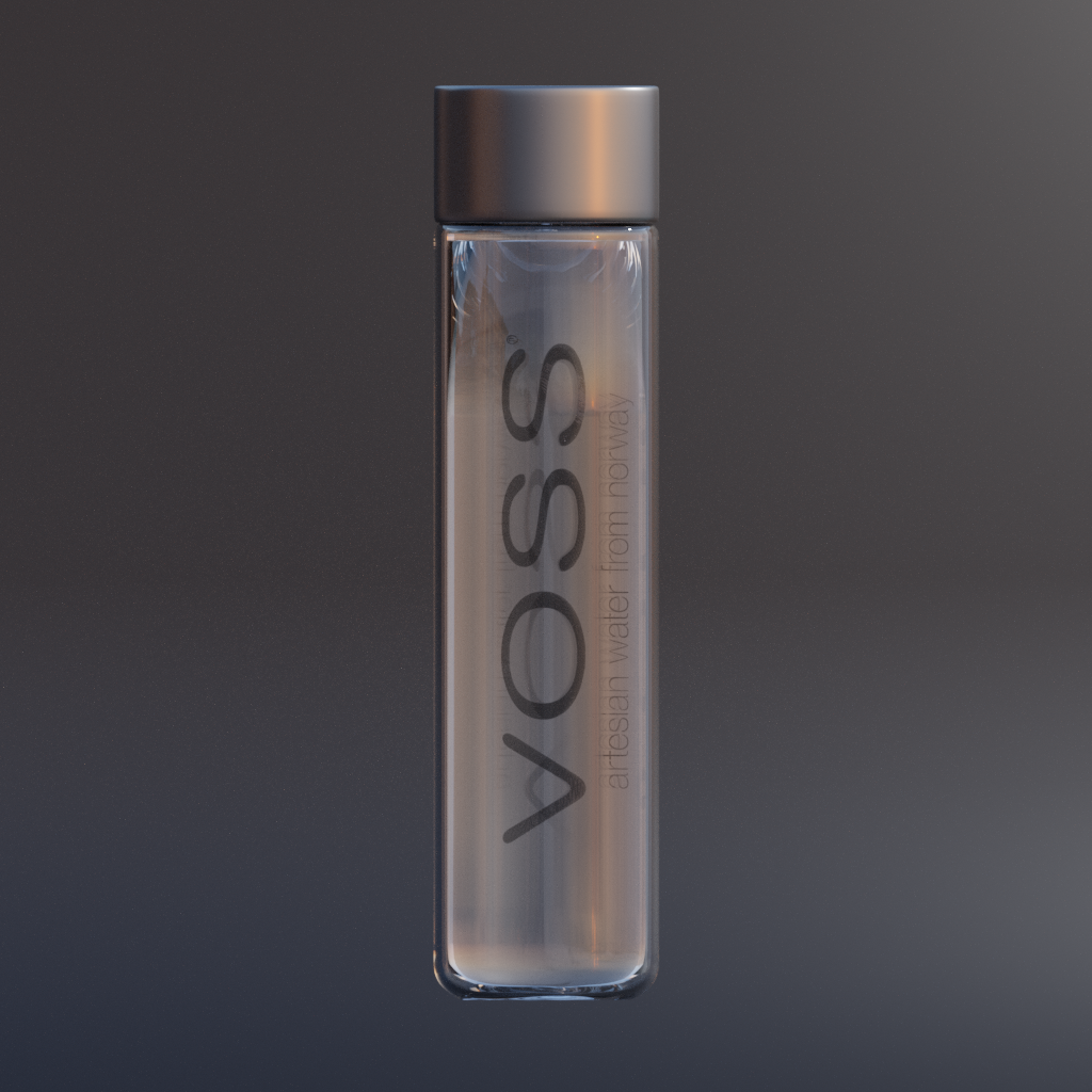 Voss Water Bootle | Restaurant / Bar models | BlenderKit