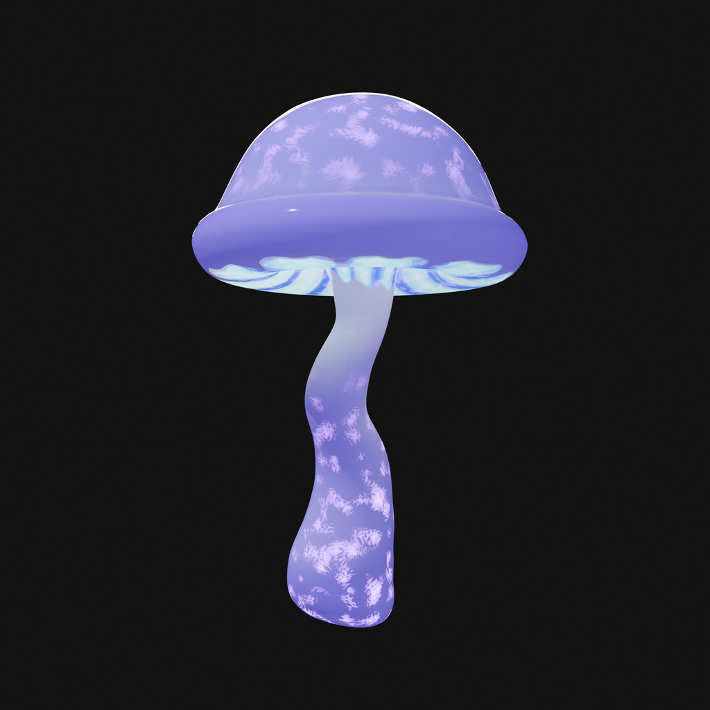 Fantasy Mushroom | FREE Outdoor Plants models | BlenderKit