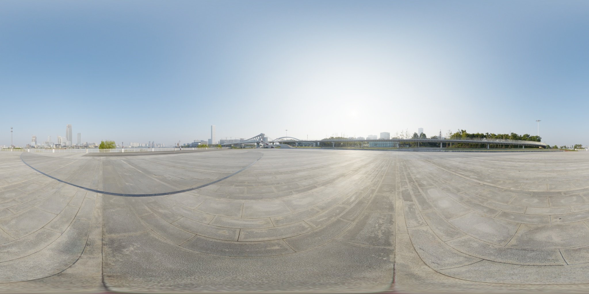 Shanghai Riverside | FREE Cityscapes HDRis | BlenderKit