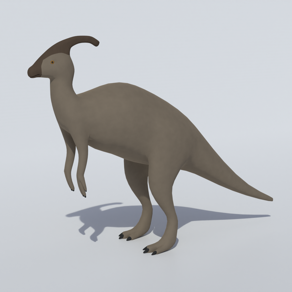 Dinosaur raptor (IK rigged) | FREE Dinosaurs models | BlenderKit
