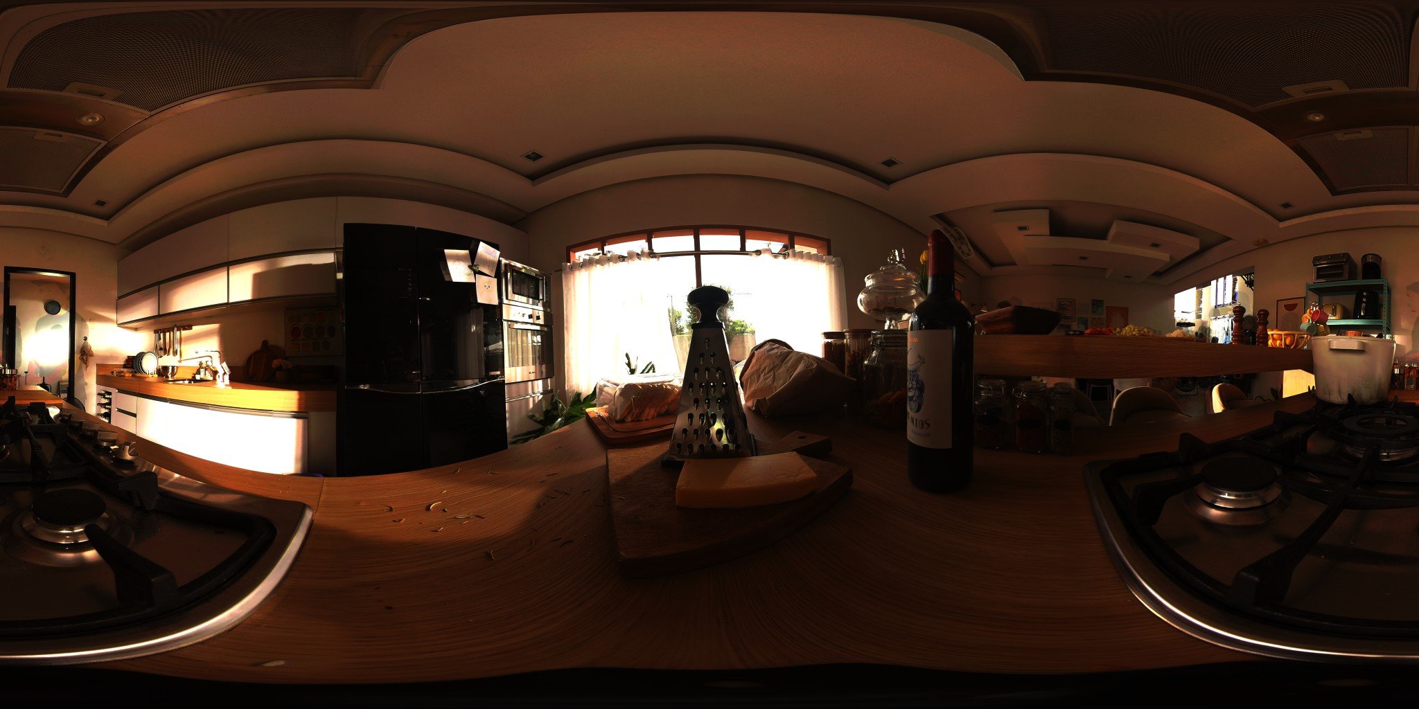 Kitchen Countertop 01 | Residential HDRis | BlenderKit