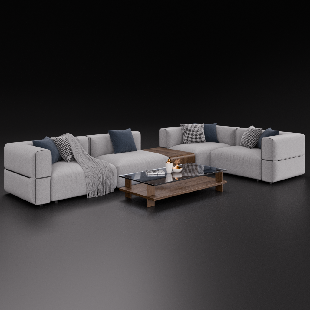 Sofa Castle | Sofas models | BlenderKit
