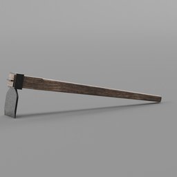 Hoe | Handtools models | BlenderKit