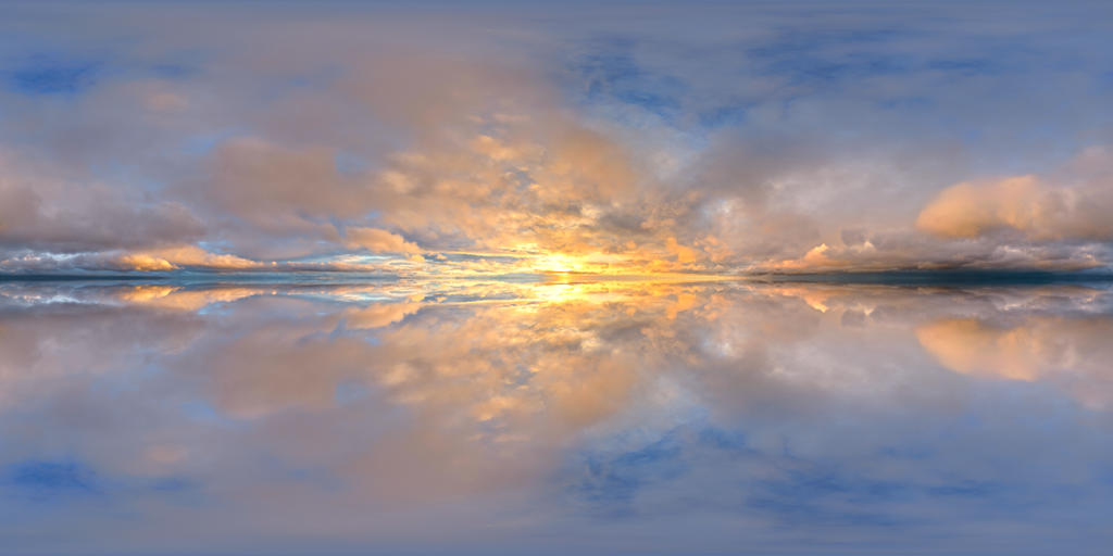 HD Pure Sky - Sunset Clouds | Nature HDRis | BlenderKit