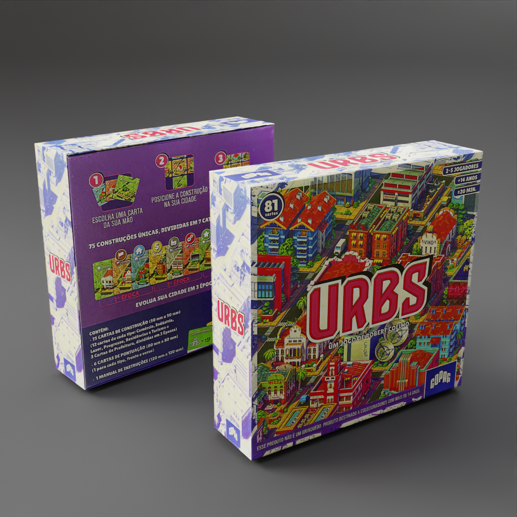 URBS Board Game Box | FREE Interior Decorations models | BlenderKit